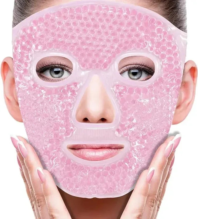 Gel Bead Face Mask – Hot & Cold Therapy for Puffiness — Flamin' Fitness